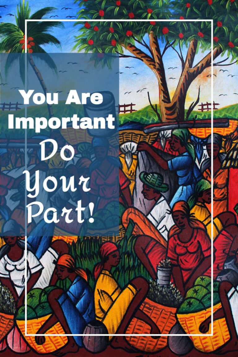 How Doing Your Part And Working Collectively Has A Higher Purpose ...