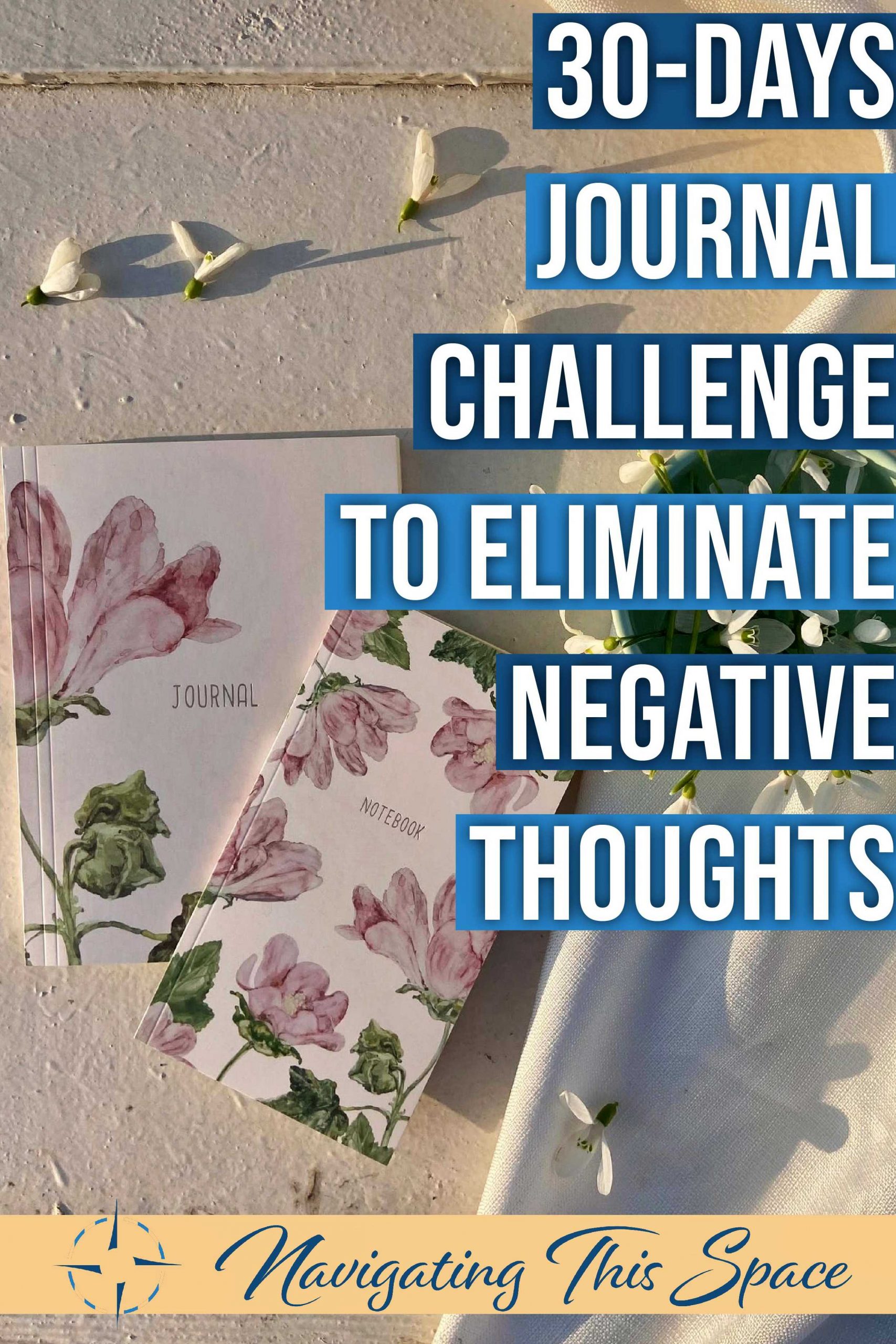 A 30-Day Journal Challenge to Banish Negative Thoughts - Navigating ...