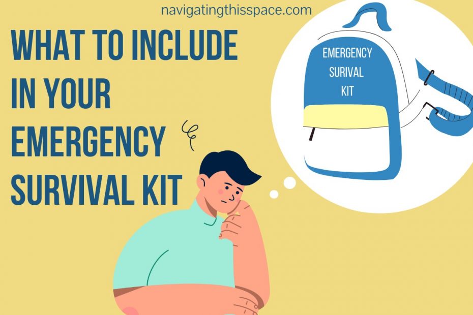 How To Create a Bug-Out Bag (Emergency Survival Kit) That May Save Your ...